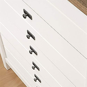 Sauder Cottage Road 4-Drawer Chest, Soft White finish