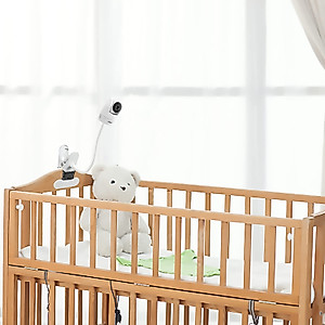 SZAOYU Baby Monitor Mount Compatible with Vtech VM901 & VM919HD and Other Baby Monitor Camera with1/4 Threaded,15.7 inches Flexible Clip Clamp Mount Long Gooseneck Arm,Holder