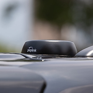 Peplink Cellular and WiFi Antenna Mobility 42G 5G/LTE 2x2 MIMO Dual Band (2.4GHz & 5GHz) External Router Computer Networking Antenna System with GPS receiver Robust IP68 Rating 6.5 ft, Black