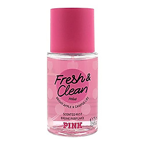 Pink Fresh and Clean Body Mist by Victorias Secret for Women - 2.5 oz Body Mist