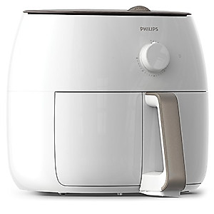 Philips Twin TurboStar Technology XXL Airfryer with Fat Reducer, Analog Interface