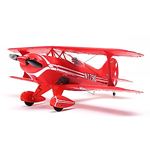E-flite RC Airplane UMX Pitts S-1S BNF Basic Transmitter Battery and Charger Not Included with AS3X and Safe Select EFLU15250
