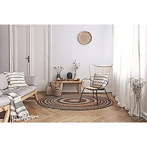 RRI Home Decor Ashley Area Rug, 6 Foot, Greengrass