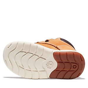 Timberland unisex child Toddle Tracks Hook & Loop Ankle Boot, Wheat Nubuck, 7 Toddler US