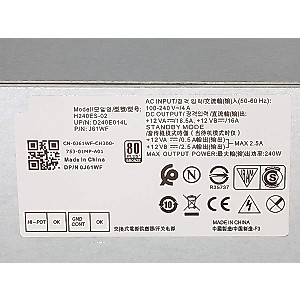 ANPBAORE 240w H240ES-02 Power Supply Replacement for Dell OptiPlex 3050 3060 3070 5050 5060 7050 7060 7070 MT Vostro 3668 3669 HU240AS-02 H240NM-02 J61WF DK87P