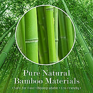 Minisland Gold Pearl Bamboo Cocktail Picks 4.7 Inch Long Fancy Toothpicks for Appetizers Drinks Fruits Party Food Garnish Skewer Sticks 100 Counts- MSL150