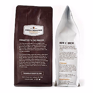 Fresh Roasted Coffee,100% Colombian Supremo, 5 lb (80 oz), Medium Roast, Kosher, Whole Bean