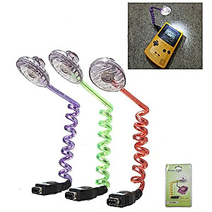 Melocyphia Worm Screen Light Led Illumination Night Lamp with Packing for GBC GBP for Gameboy Color for Gameboy Pocket Console