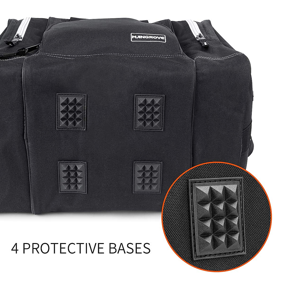 Mangrove Padded Bowling Ball Bag - Fits Shoes, Ball and Accessories (Black)