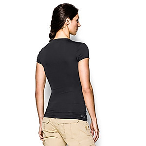 Under Armour Women's UA Tactical HeatGear Compression T LG Black