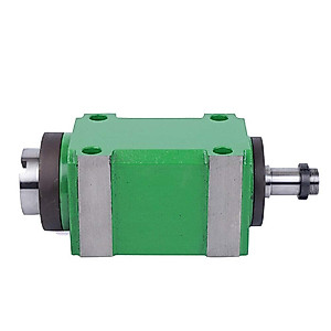 Universal Power Milling Head 1.5KW 2HP 8000RPM High Speed BT30 CNC Mechanical Spindle Unit Taper for CNC Machinery Engraving Cutting Milling Drilling Boring Machine Lathe Tool (1.5KW 2HP 8000RPM)