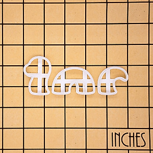 3-piece Loch Ness cookie cutter, 1 piece - Bakerlogy