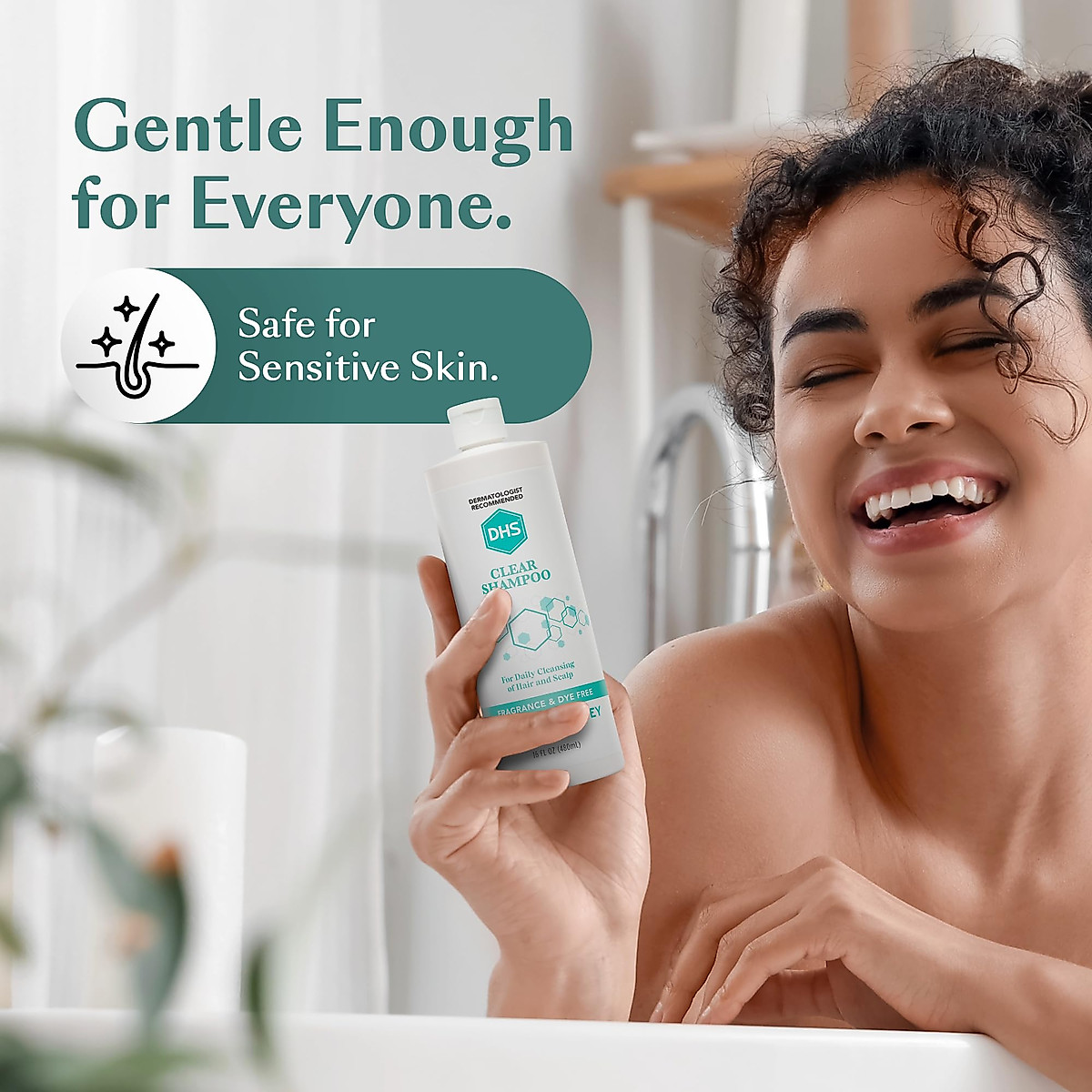 DHS Clear Shampoo, 16 Oz