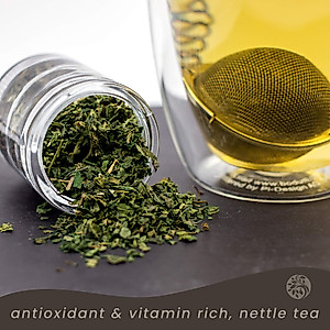 MagJo Naturals Nettle Leaf Tea, 1lb (16Oz) Cut and Sifted: Bulk European Stinging Nettle (Urtica Dioica)