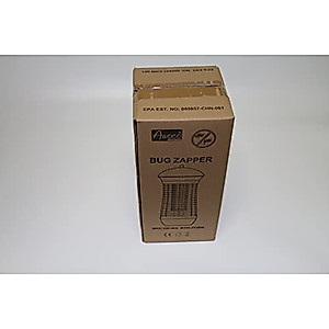 Awoco 18 W Outdoor Bug Zapper 4000V High Powered Electric Killer Fly Trap with 82” Extra Long Power Cord for Eliminating Flying Insects, Flies, Mosquitoes, and Moths