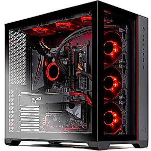 Skytech Prism II Gaming PC Desktop – AMD Ryzen 9 5900X 3.7 GHz, RTX 3090 24G GDDR6X, 1TB NVME SSD, 16G DDR4 3200, 1000W Gold PSU, 360mm AIO, AC Wi-Fi, Windows 10 Home 64-bit