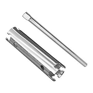 BearHut Basket Strainer Wrench Sink Strainer Wrench Long Enough to Work on Deep Modern Sink Basket Double-ended Kitchen Tool