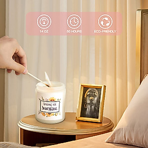 Birthday Gifts For Women, Unique Christmas Gifts for Her Best Friends Mom Grandma Sister Wife, Happy Women Birthday Gift Baskets - Funny Female Wine Tumbler Candle Bracelet Mirror Greeting Card