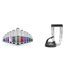 NutriBullet NB9-1301K Pro 13 Pcs Onyx Black, 900W & nutribullet Pro Deluxe Upgrade