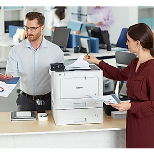 Brother HL-L8360CDW Wireless Single-Function Color Laser Printer - Print Only - USB, Ethernet, WiFi, NFC Connectivity, 2.7" Touchscreen LCD, 31 ppm, 600 x 2400 dpi, 1GB Memory, Auto Duplex Printing