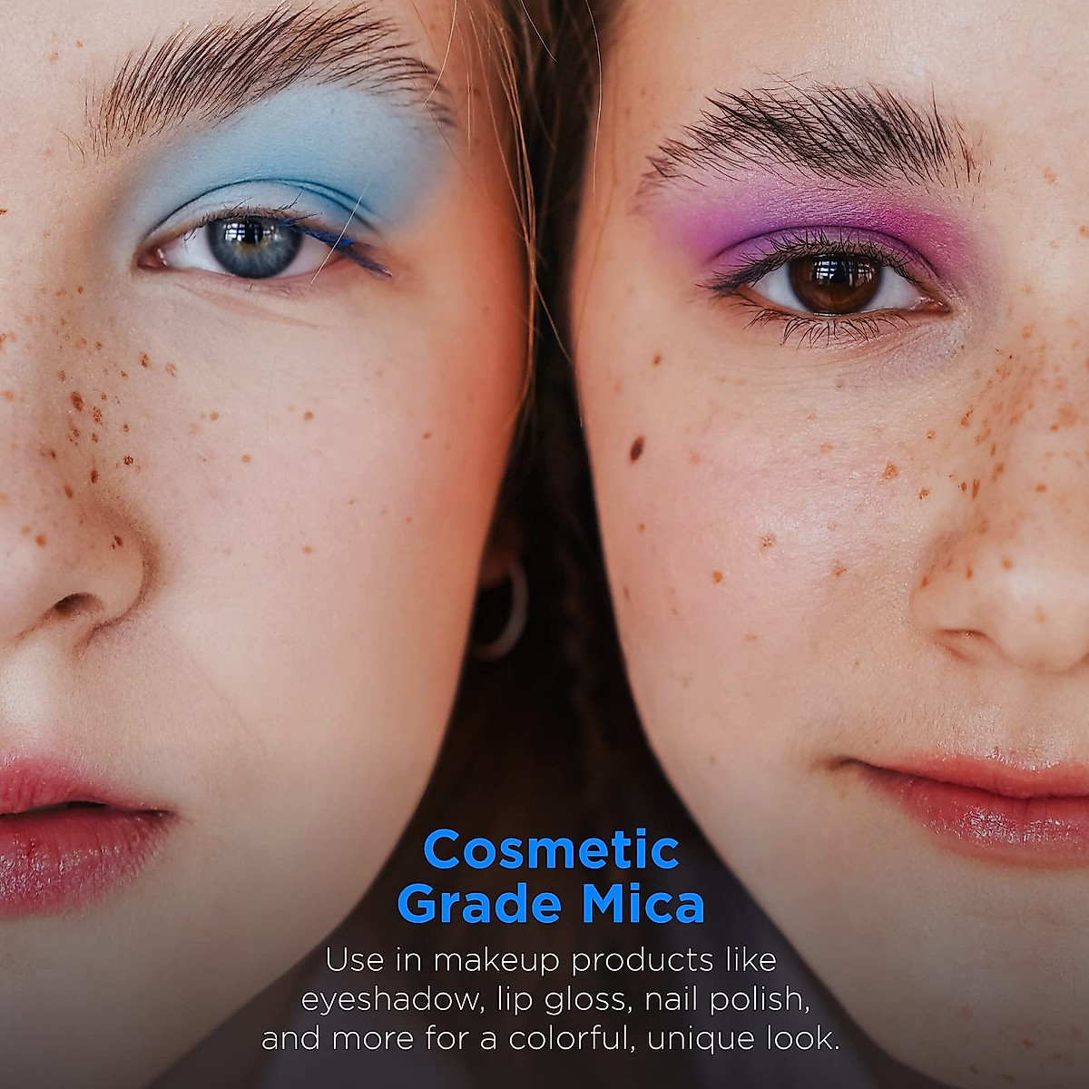 Rolio Mica Powder Epoxy Resin Pigment - Art Set for Resin Epoxy - for Soap Making, Nail Polish Set, Lip Gloss Set, Eye Shadow, Bath Bomb, Slime & Candle Jars - 10g, 24 Jars