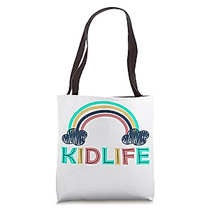 Kidlife is the best with Rainbow Tote Bag