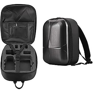 JOYSOG Mavic Mini 2 Bag Case,Hardshell Backpack Waterproof Storage Bag Carrying Case For DJI MINI 2 Drone Controller Accessories