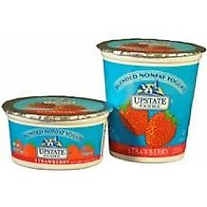 Upstate Niagara Coop Strawberry Rich and Creamy Yogurt, 8 Ounce -- 12 per case.