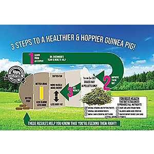Sherwood Pet Health Adult Guinea Pig Food Measured Timothy Pellet (4.5 Pound)