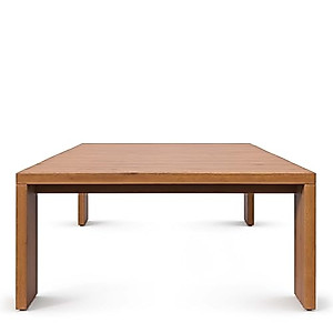 Modway Tahoe Acacia Wood Rectangular Outdoor Patio Coffee Table in Natural - Ideal as Garden Coffee Table or Porch Table