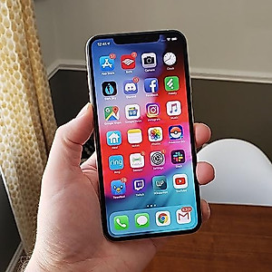 Apple iPhone Xs Max A12 Bionic Mobile Phone 6.5inch 4GB RAM 64GB/256GB ROM Hexa Core 12MP NFC 4G LTE Original iOS Cellphone 64GB with Face ID/White
