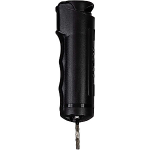 POLICE MAGNUM 2 Pepper Spray 1/2oz Black Flip Top Molded Keychain Security Self Defense Police Strength
