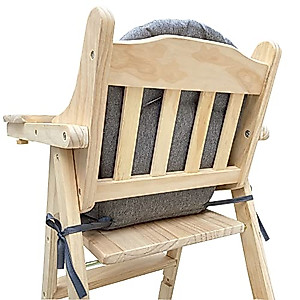 ZARPMA Highchair Cushion Insert Baby High Chair Cover Pad Chair Seat Cushion Liner Mat Padding Wooden Highchair Protection Pad