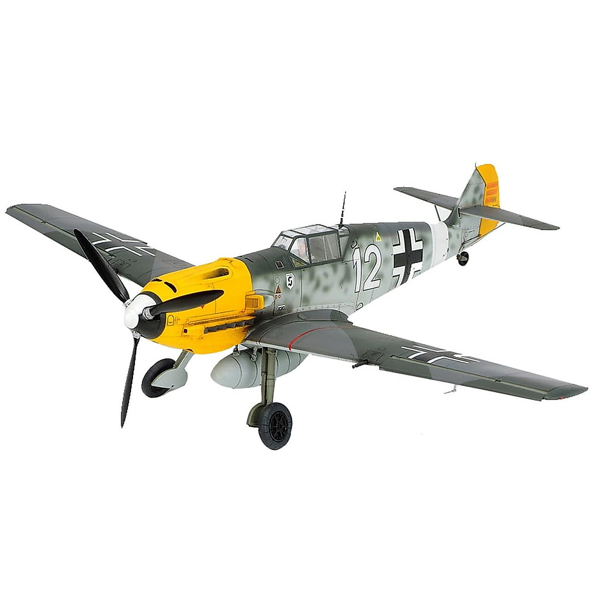 TAMIYA 300061063 – 1: 48 WWII Model Set Messerschmitt BF109E-4/7 Trop