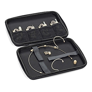 Samson DE10x Omnidirectional Headset Microphone with Four Adapter Cables Compatible with Most Popular Wireless Systems (Tan)