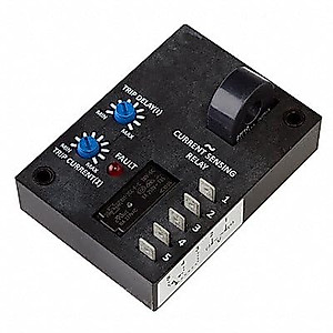 Current Sensing Relay,5 to 50A,24VAC