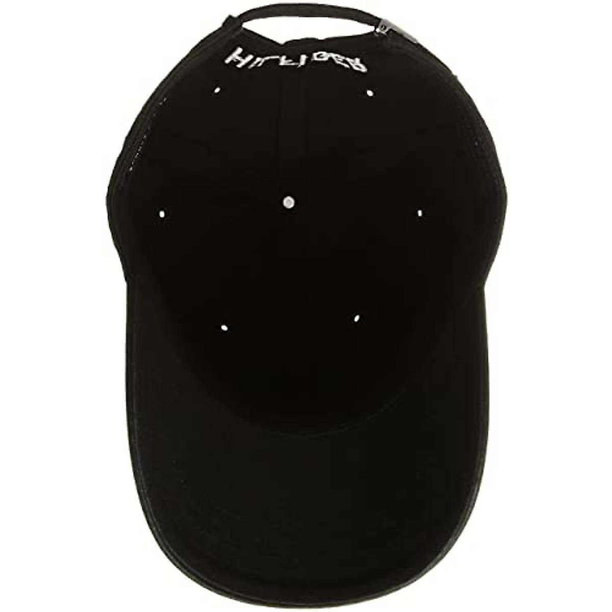 Tommy Hilfiger Men's Dad Hat Billy Corner Flag Cap, Black, O/S