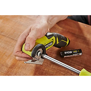 RYOBI RCT4-120G 4V Cordless Cutting Tool (1 x 2.0Ah), Hyper Green