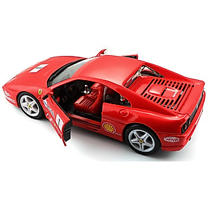 Bburago 18-26306 1/24 Scale - Ferrari F355 Challenge, Red
