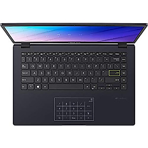 2022 ASUS 14" Thin Light Business Student Laptop Computer, Intel Celeron N4020 Processor, 4GB DDR4 RAM, 320 GB Storage, 12Hours Battery, Webcam, Zoom Meeting, Win11 + 1 Year Office 365, Blue