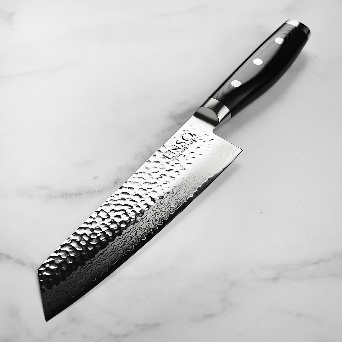 Enso HD Hammered Damascus 8-inch Kiritsuke Knife