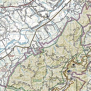 Shenandoah National Park Map (National Geographic Trails Illustrated Map, 228)