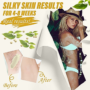 Wax Beads for Hair Removal, ANREACHO 10.5oz Waxing Beads At Home Hard Wax Beads Beans for hair removal Kit Brazilian Bikini Face Eyebrow Back Chest Legs waxing with 10pcs Spatulas