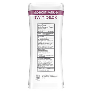 Dove Advanced Care Antiperspirant Deodorant Stick for Women, Caring Coconut, for 48 Hour Protection And Soft And Comfortable Underarms,2.6 Ounce (Pack of 2)