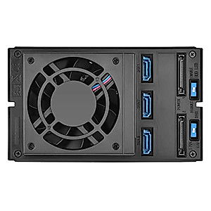 SilverStone FS303-12G Two 5.25" Bay to Three 3.5" SAS-12G / SATA 6Gbit/s trayless hot-swap cage, SST-FS303B-12G