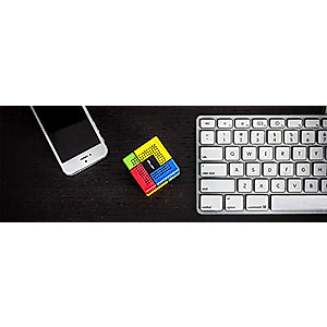 SK UO Smart Beam, Portable Mini Projector, Compatible with iOS/Android (1.80-inch, Art)