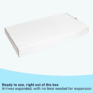 Graco 6-Inch Dual-Comfort 2-Sided Premium Foam Crib & Toddler Mattress – GREENGUARD Gold and CertiPUR-US Certified, 100% Machine Washable, Breathable, Water-Resistant Cover, Dual-Sided