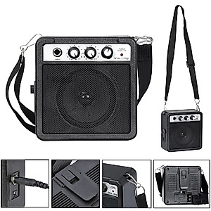 Smartxchoices 30 Inch Electric Guitar, Starter Kit for Kids with Amplifier,Picks, Gig Bag, Shoulder Strap, Cable & Accessory Kit,Solid Wood Body, Blue