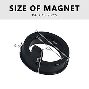 ZNTVW RP80977 Plumbing Magnet Replacement Kit Compatible with Delta Kitchen Faucet, Faucet Cleaning Magnet Installation And Removal Tool