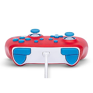 PowerA Enhanced Wired Controller for Nintendo Switch - Woo-hoo! Mario, Gamepad, game controller, wired controller, officially licensed